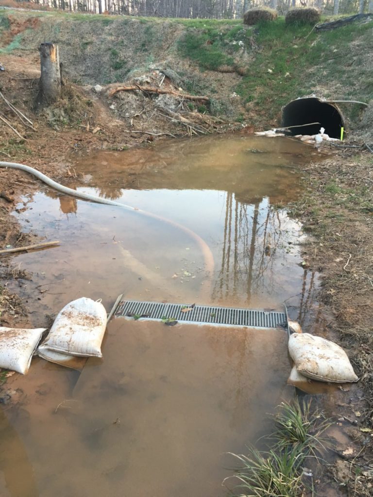 Glen Alpine, NC Bank Erosion Sediment Restoration – Streamside Systems